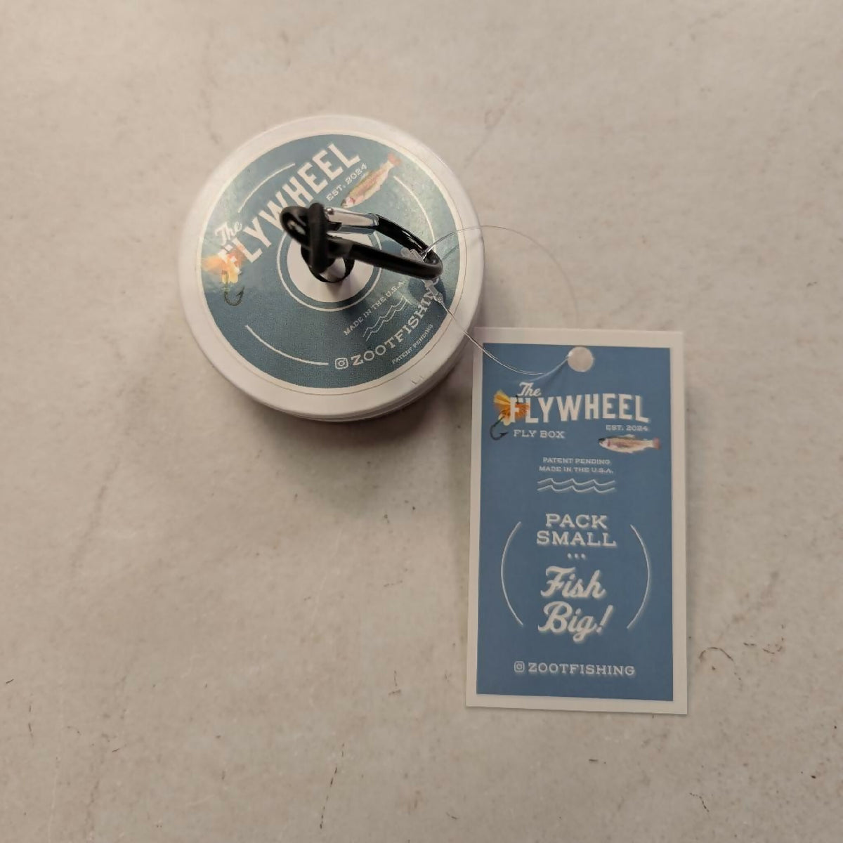 The Flywheel Fly Box - Zoot Fishing - Check Your Flies – Check Your Flies