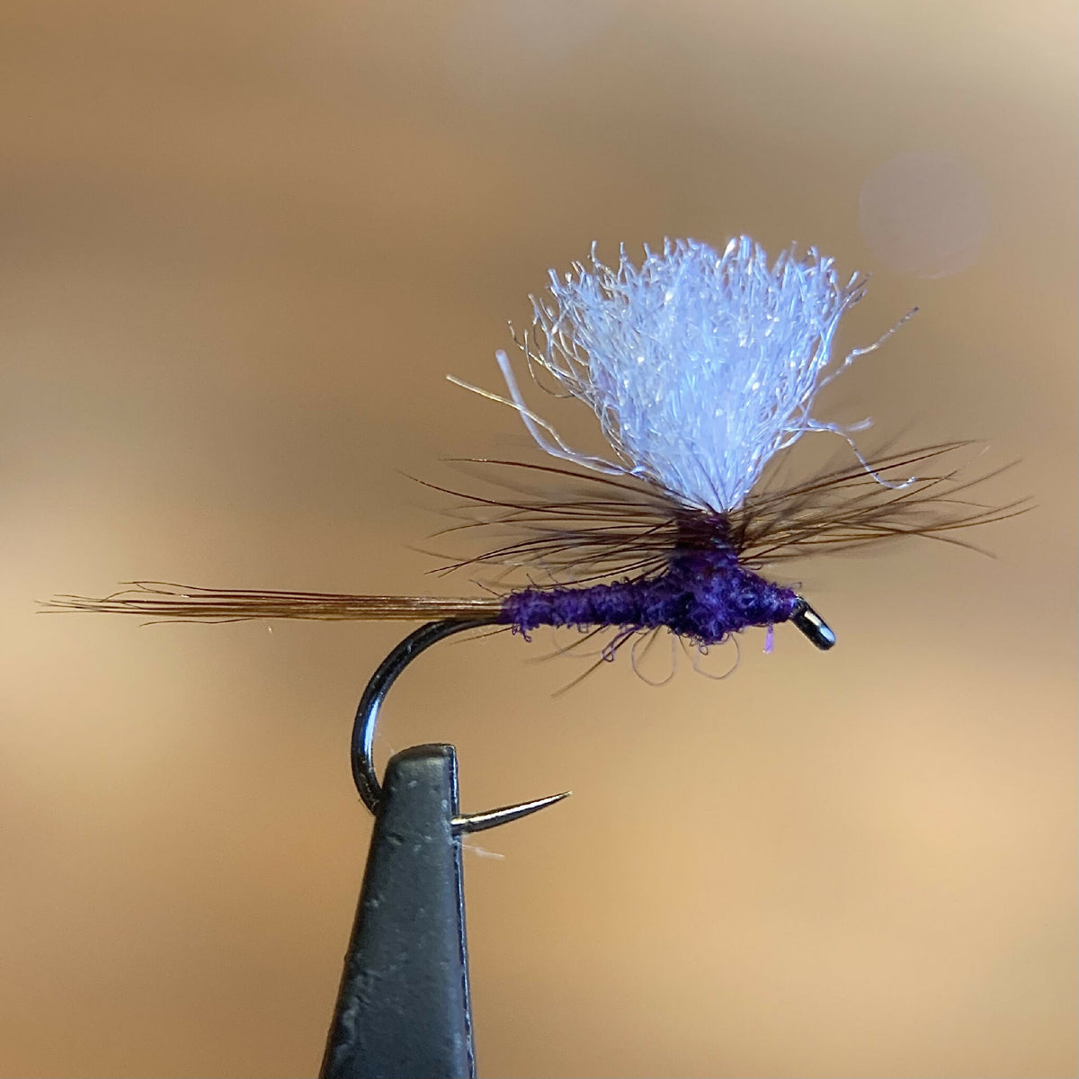 Hi-Vis Parachute Purple Haze - Western Fly Guy – Check Your Flies