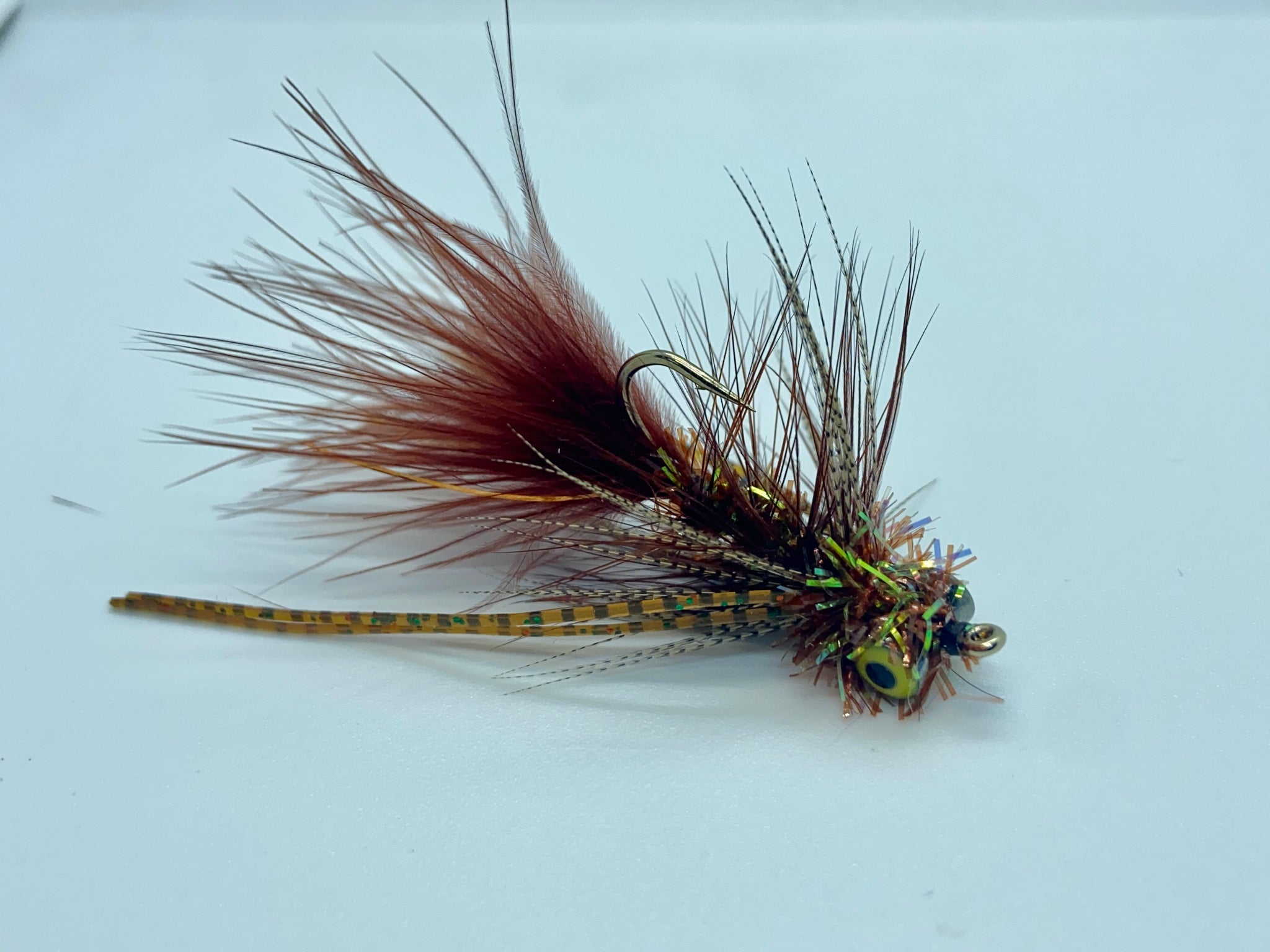 Bronze Goddess - Bass and Trout Crayfish Fly – Check Your Flies