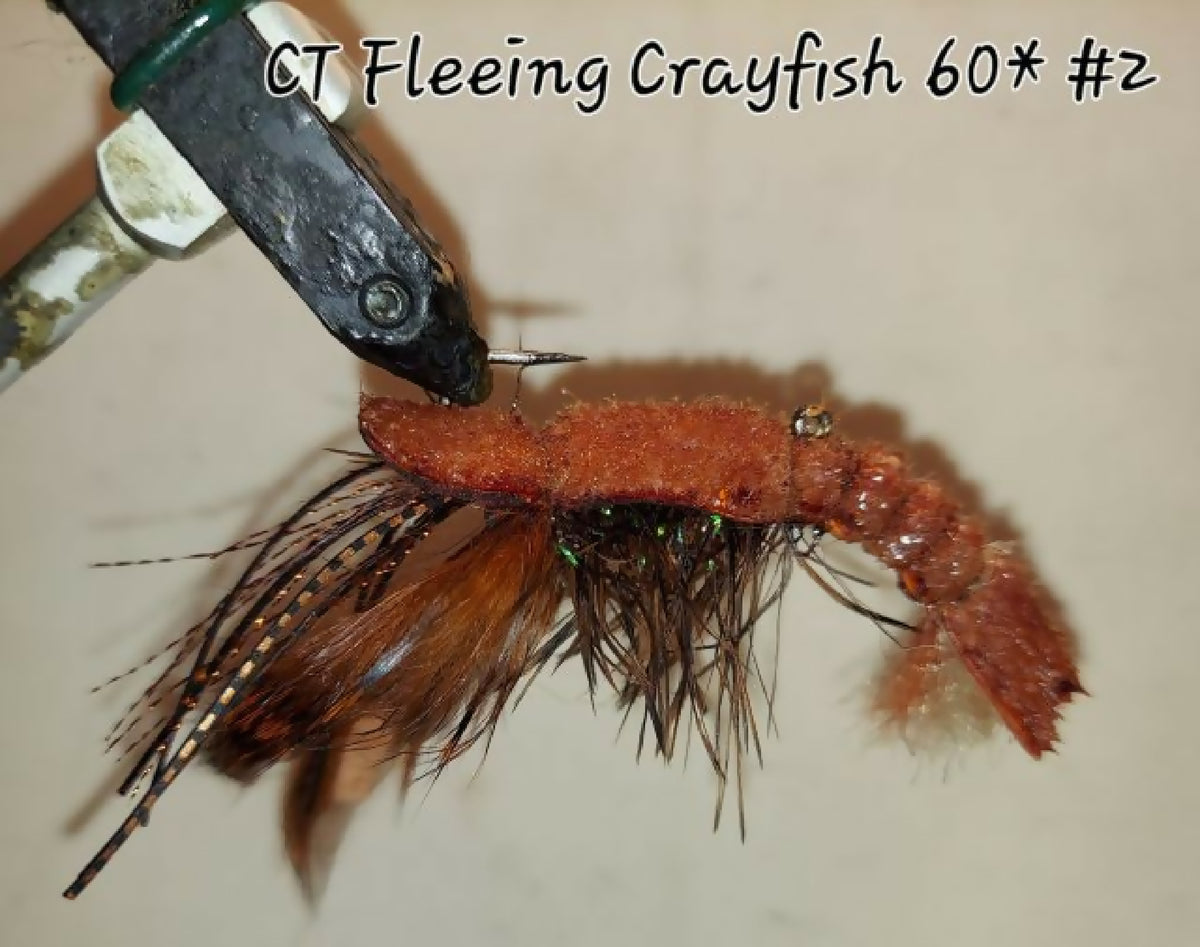 CT Fleeing Crayfish 60* Jig – Check Your Flies