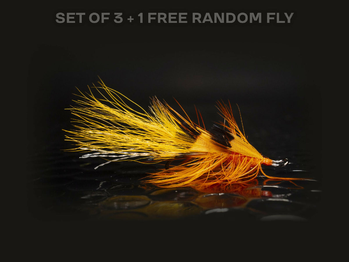3 General Practitioner + 1 FREE random salmon fly — Salmon fly fishing ...