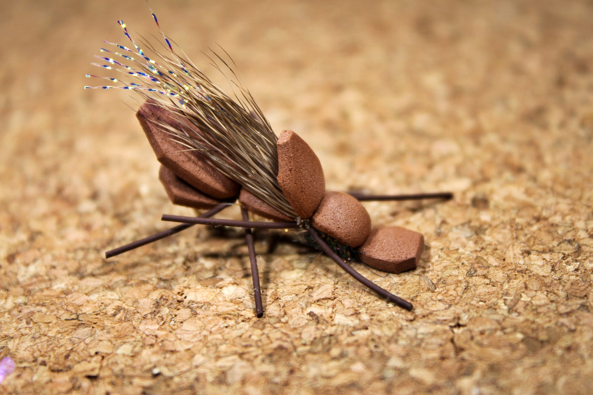 Amy’s Ant - Terrestrial Dry Fly – Check Your Flies